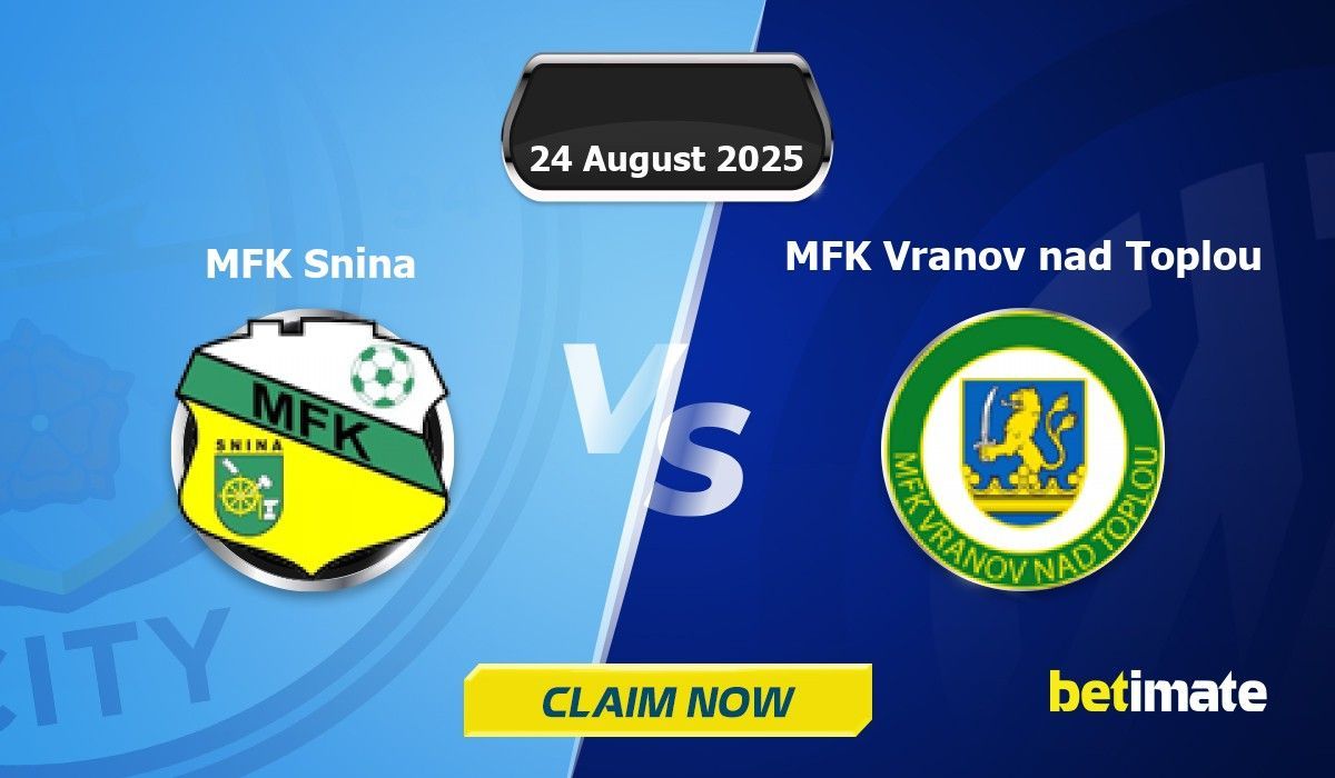 Predizioni MFK Snina vs MFK Vranov nad Toplou | Consigli di scommesse esperti e statistiche 24 ...