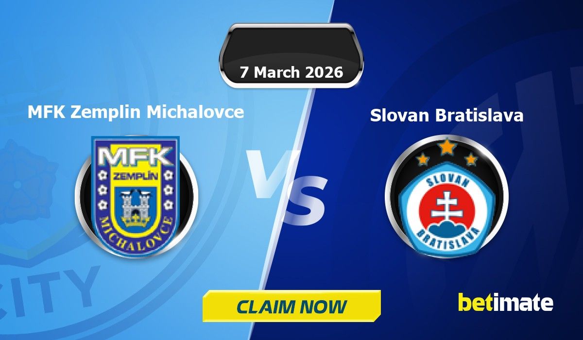 MFK Zemplin Michalovce vs Slovan Bratislava Predictions | Expert ...