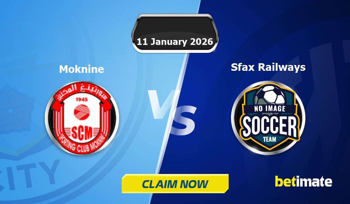 Moknine vs Sfax Railways Predictions | Expert Betting Tips & Stats