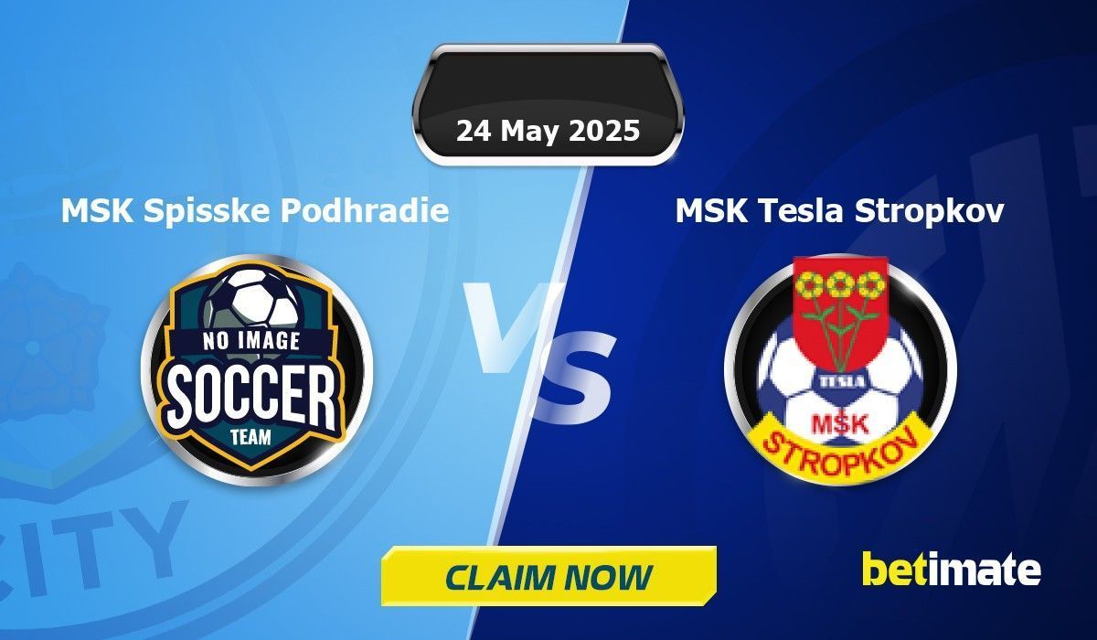 MSK Spisske Podhradie vs MSK Tesla Stropkov Predictions | Expert ...