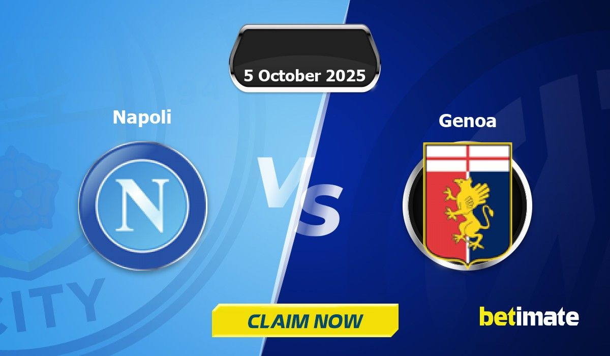 Napoli vs Genoa 예측 | 전문 베팅 팁 및 통계 05 Oct 2025