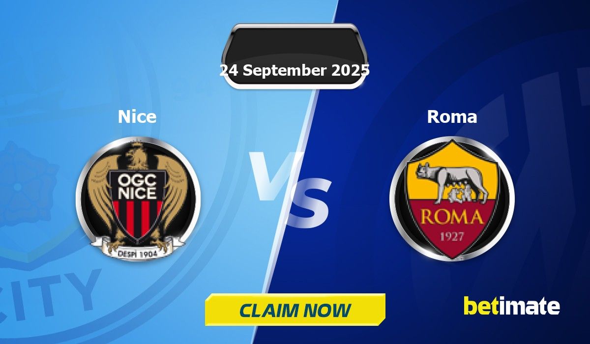 Nice vs Roma 예측 | 전문 베팅 팁 및 통계 24 Sep 2025