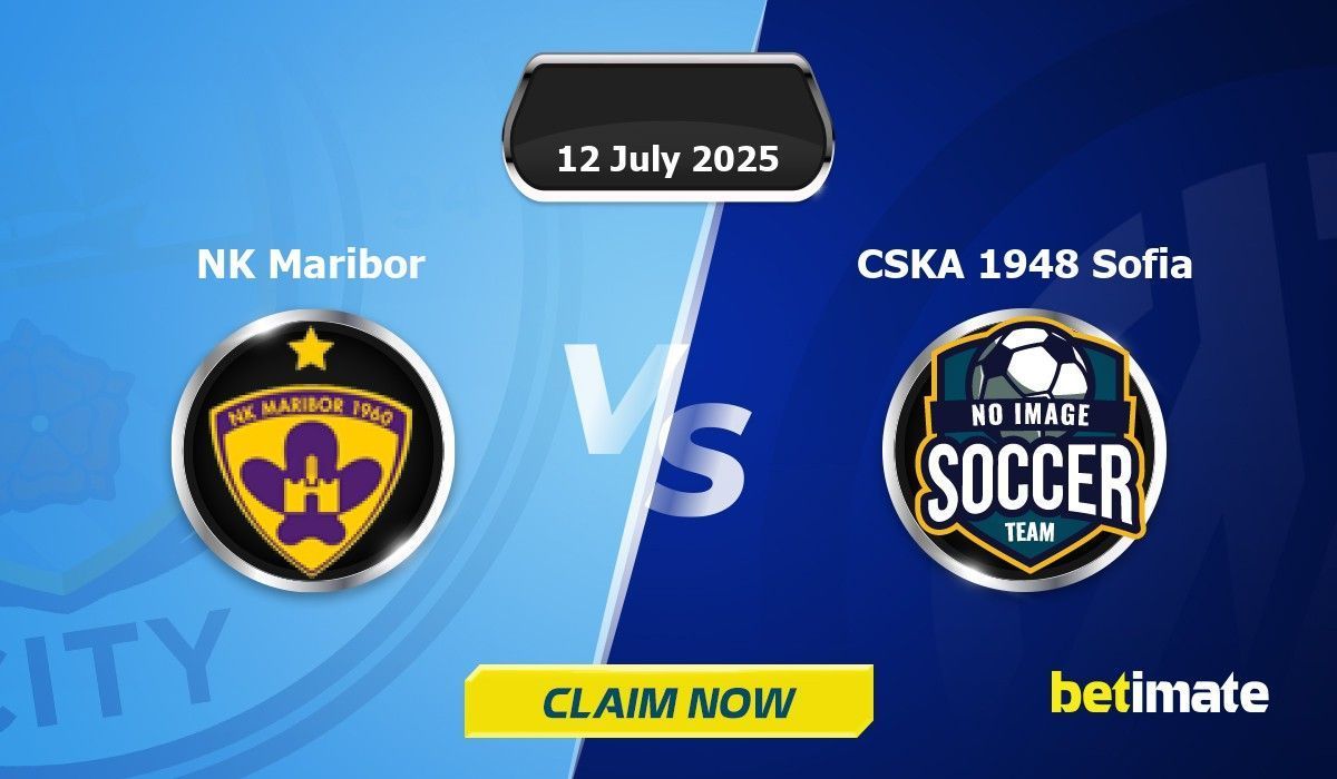 NK Maribor vs CSKA 1948 Sofia Förutsägelser | Experttips & Statistik 12 Jul 2025