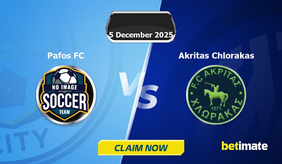 Pafos FC vs Akritas Chlorakas Predictions | Expert Betting Tips & Stats ...