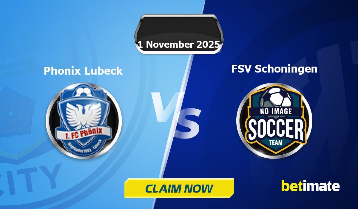 Phonix Lubeck vs FSV Schoningen Predictions | Expert Betting Tips & Stats