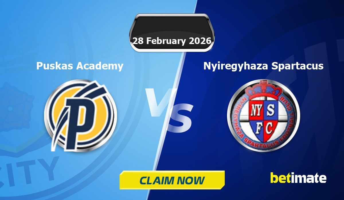 Puskas Academy vs Nyiregyhaza Spartacus Predictions | Expert Betting ...