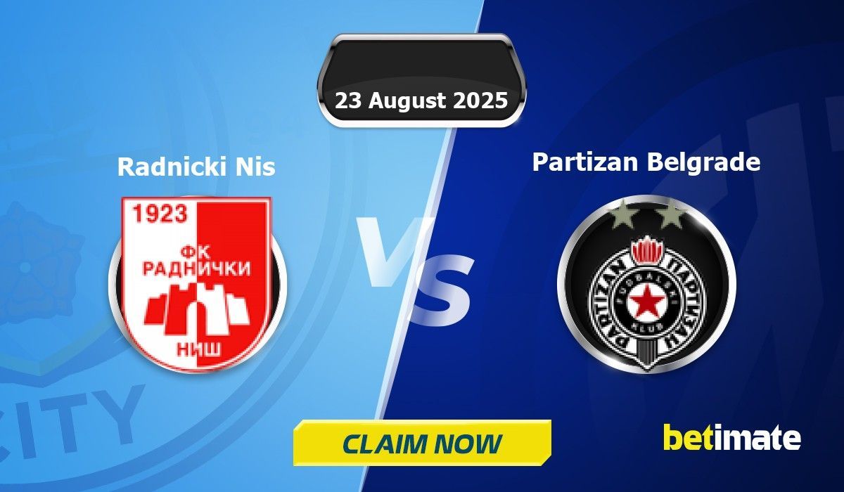 Radnicki Nis vs Partizan Belgrade Predictions | Expert Betting Tips ...
