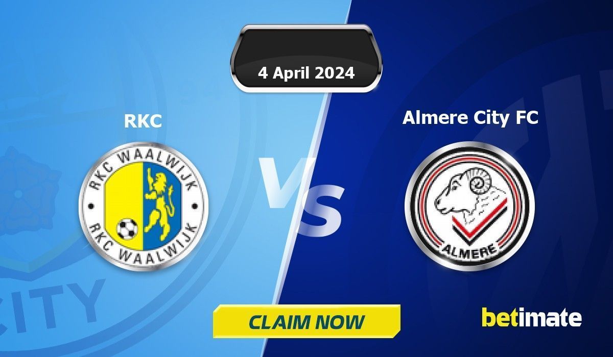 RKC vs Almere City FC Predictions | Expert Betting Tips & Stats 04 Apr 2024