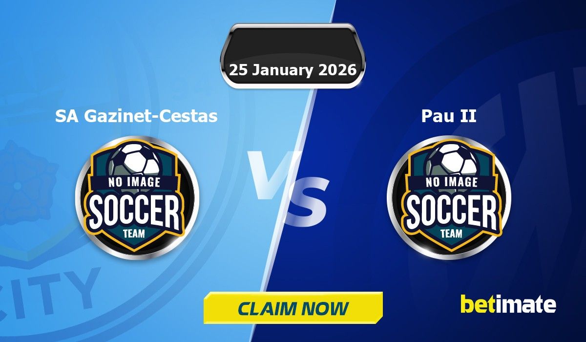 SA Gazinet-Cestas vs Pau II Predictions | Expert Betting Tips & Stats