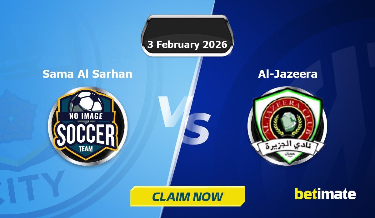 Sama Al Sarhan vs Al-Jazeera Predictions | Expert Betting Tips & Stats ...