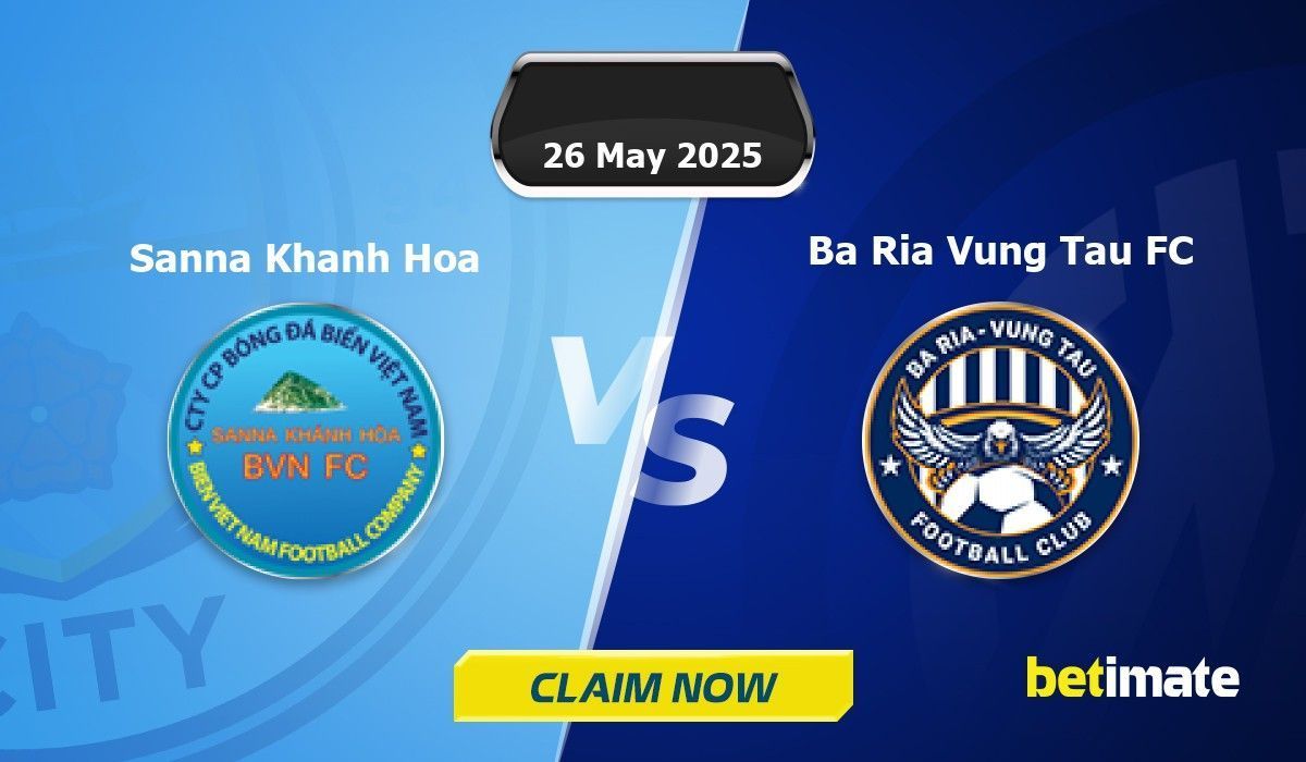 Sanna Khanh Hoa vs Ba Ria Vung Tau FC Vietnam V-League 2 预测 - 赔率和投注技巧