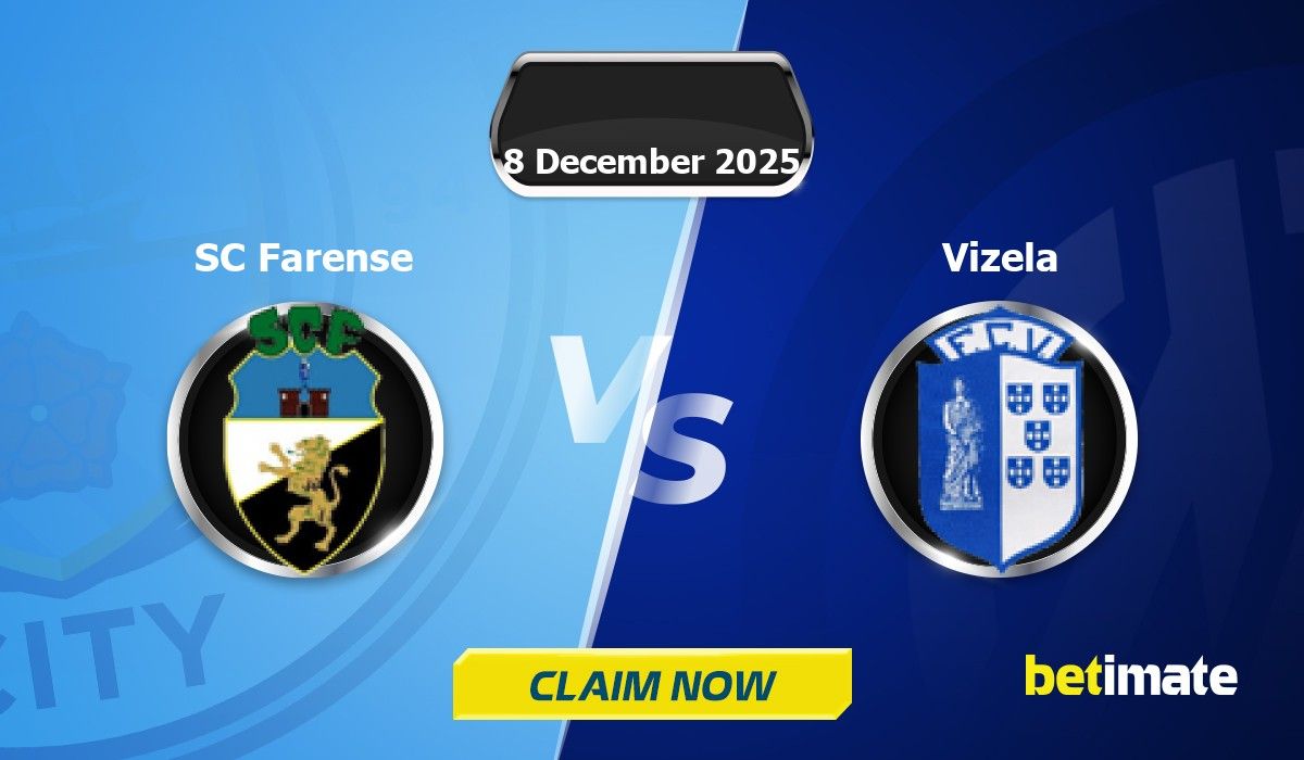 SC Farense vs Vizela Predictions | Expert Betting Tips & Stats 08 Dec 2025