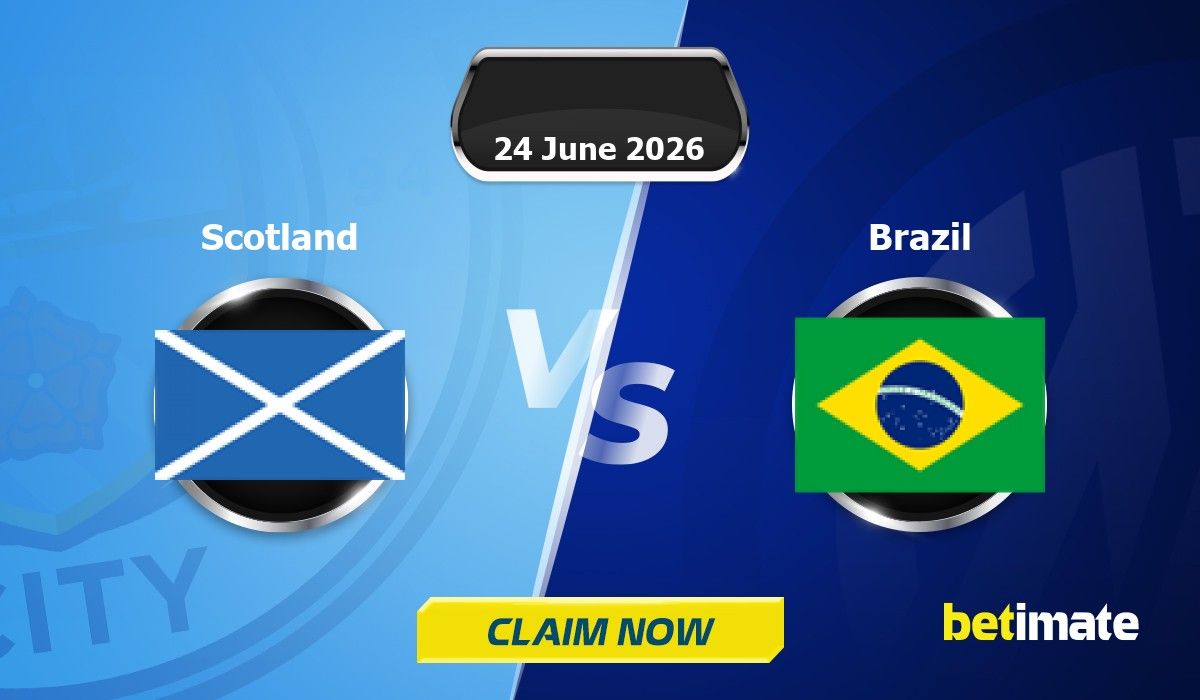 Scotland vs Brazil Predictions | Expert Betting Tips & Stats