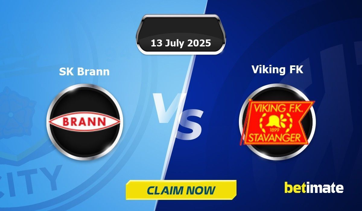 SK Brann vs Viking FK Predictions | Expert Betting Tips & Stats 13 Jul 2025