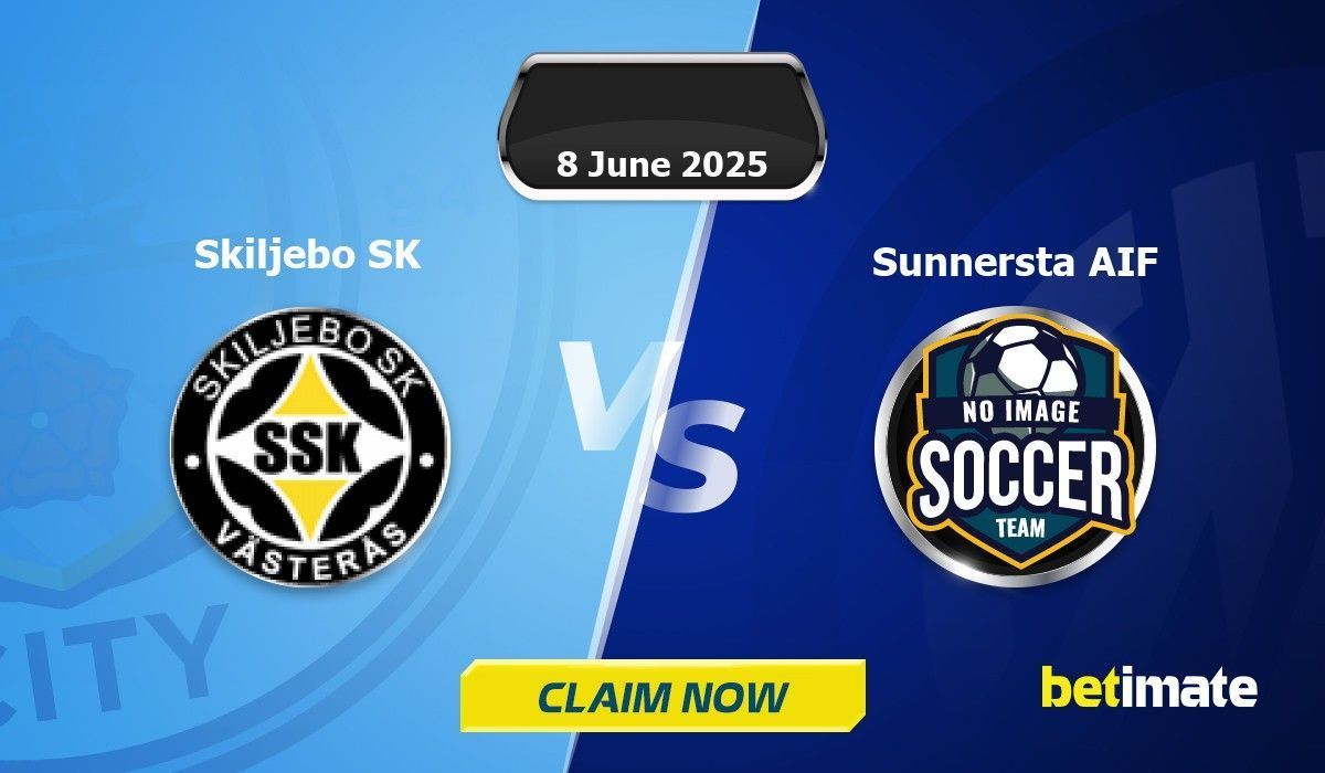 Skiljebo SK vs Sunnersta AIF Predictions | Expert Betting Tips & Stats 08 Jun 2025