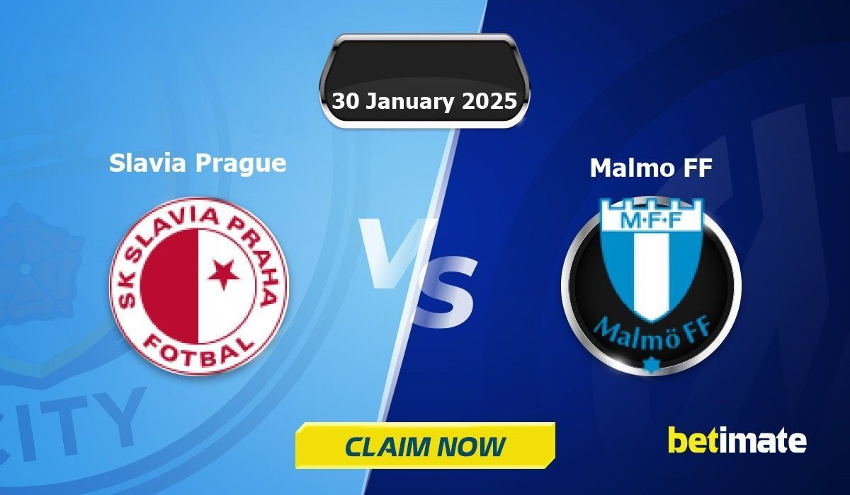 Slavia Prague vs Malmo FF Predictions | Expert Betting Tips & Stats