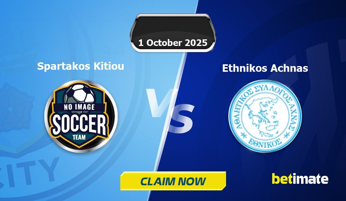 Spartakos Kitiou vs Ethnikos Achnas Predictions | Expert Betting Tips ...