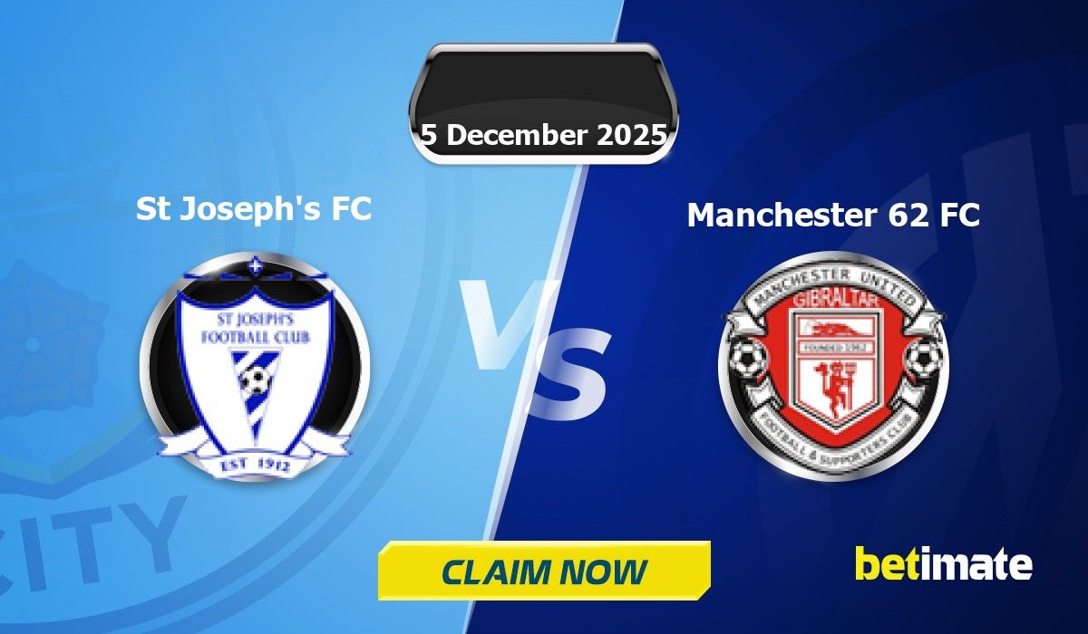 St Joseph's FC vs Manchester 62 FC Predictions | Expert Betting Tips ...