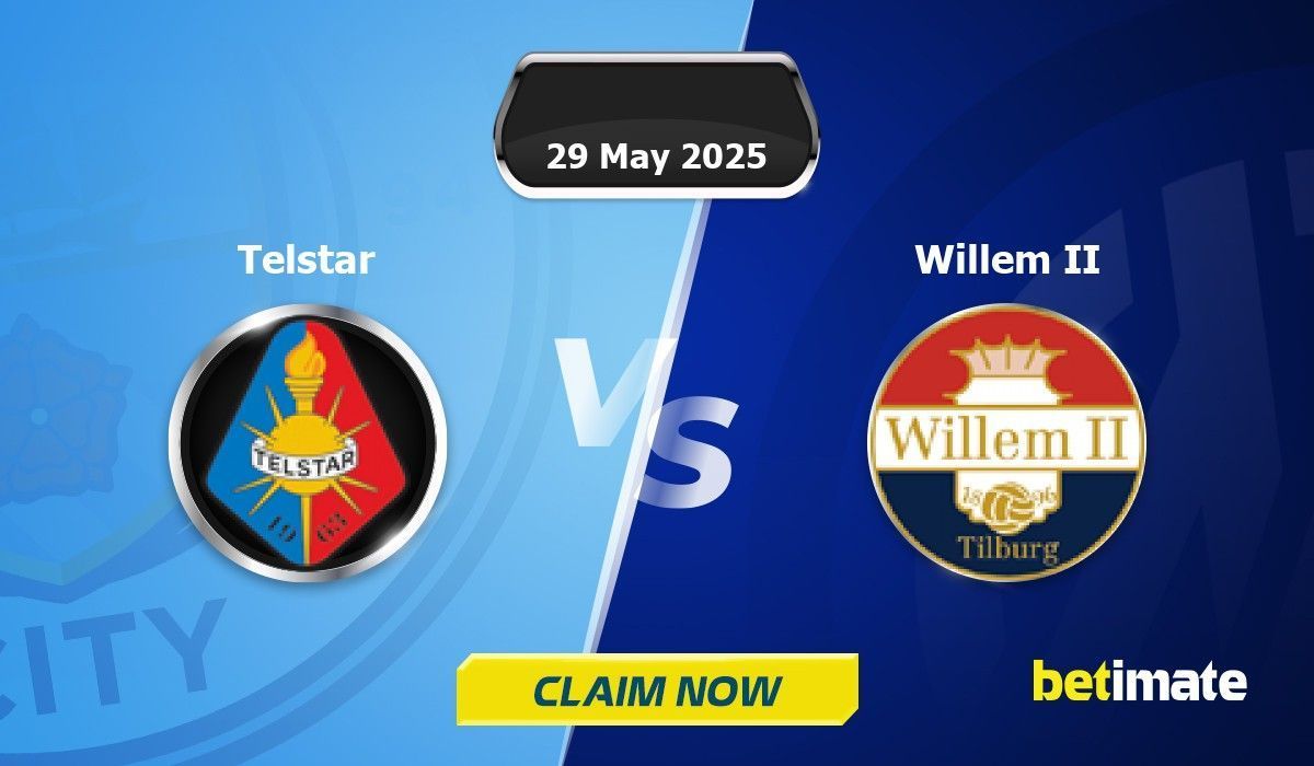 Telstar vs Willem II Predictions | Expert Betting Tips & Stats 29 May 2025