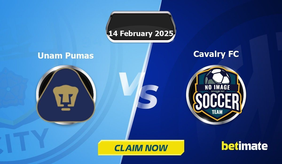 Unam Pumas vs Cavalry FC Predictions | Expert Betting Tips & Stats