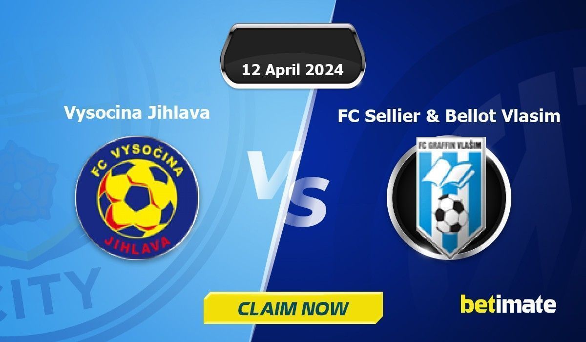 Vysocina Jihlava vs FC Sellier & Bellot Vlasim 예측 | 전문 베팅 팁 및 통계 12 Apr ...