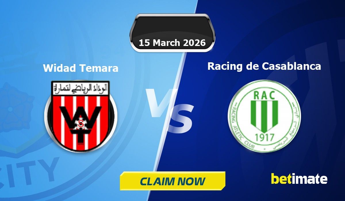Prévisions du match Widad Temara vs Racing de Casablanca | Conseils d ...