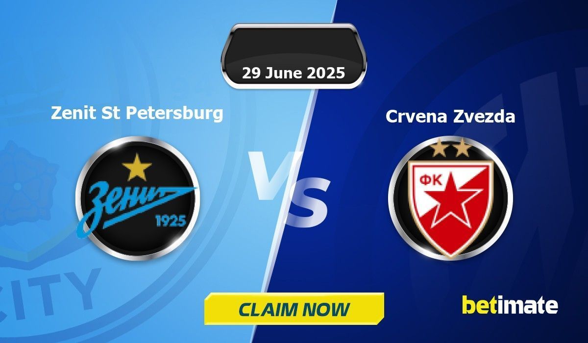 Zenit St Petersburg vs Crvena Zvezda Predictions | Expert Betting Tips ...