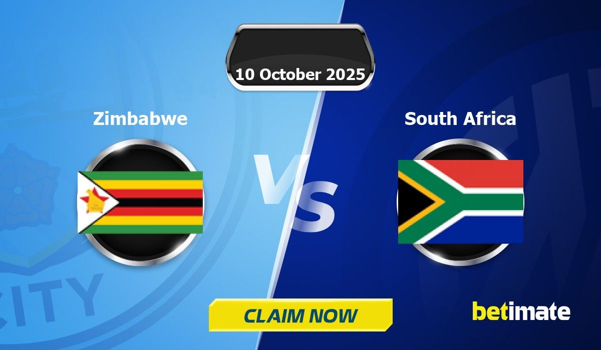Zimbabwe vs South Africa Predictions | Expert Betting Tips & Stats 10 ...
