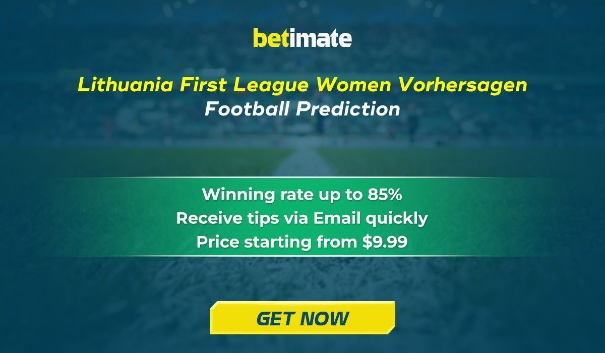 Lithuania First League Women Vorhersagen, die genaueste Fußball-Vorhersage