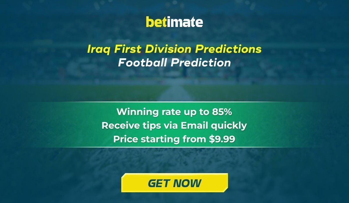 Iraq First Division predictions, Accurate Expert Tips & Stats
