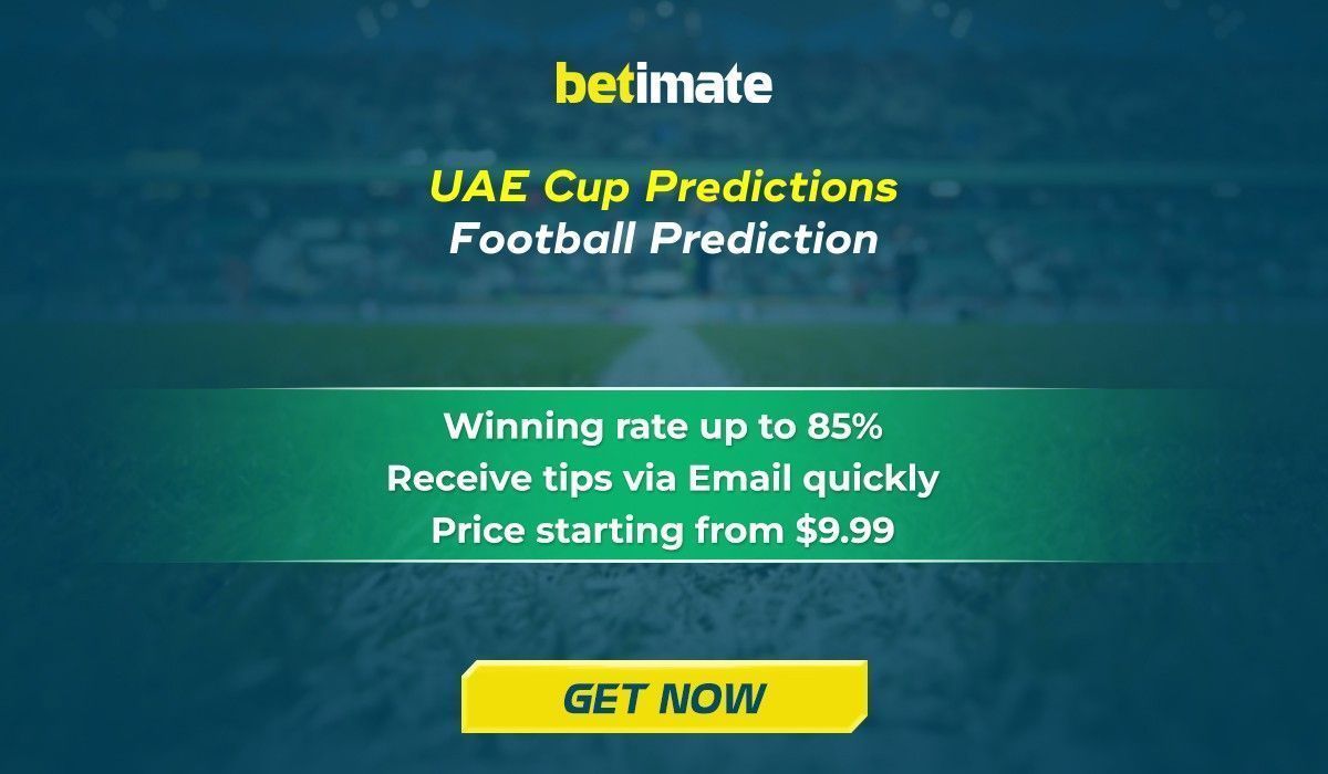 UAE Cup predictions, Accurate Expert Tips & Stats