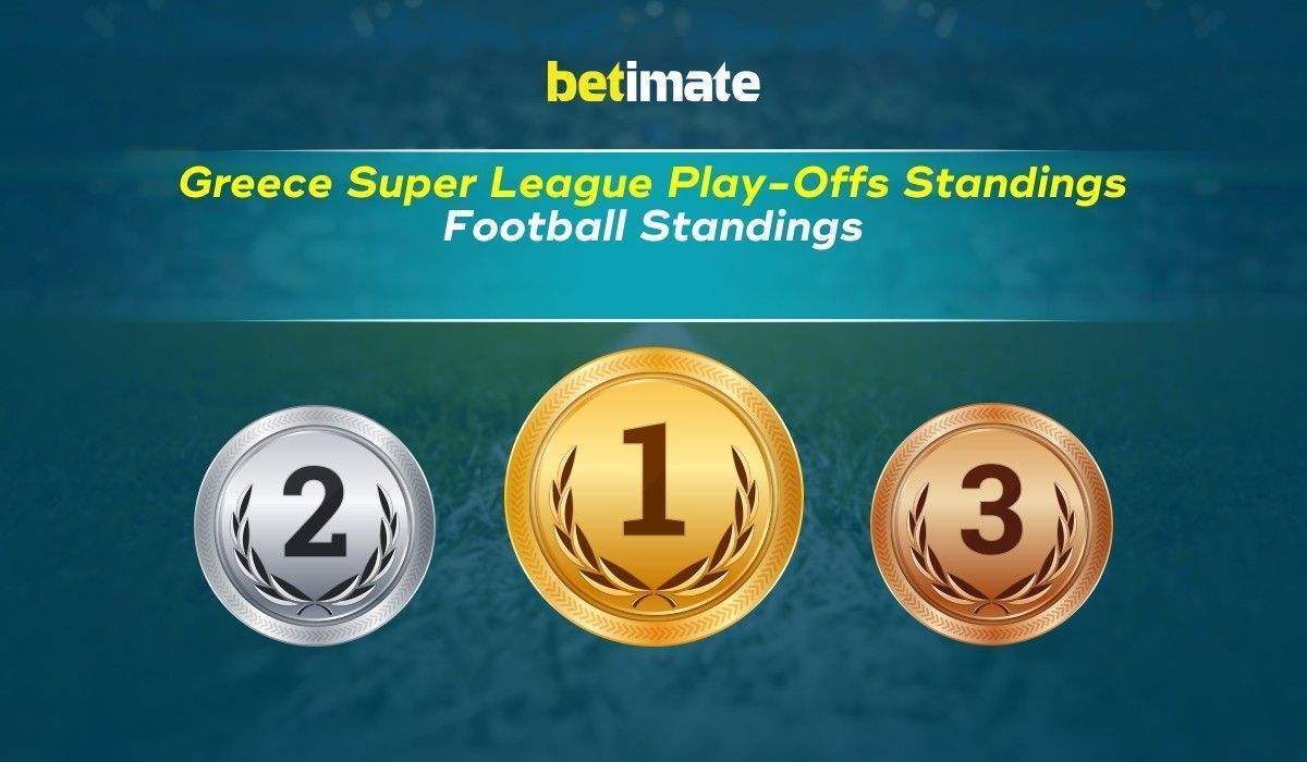 Greece Super League Play-Offs Standings | League Table & Team Rankings ...