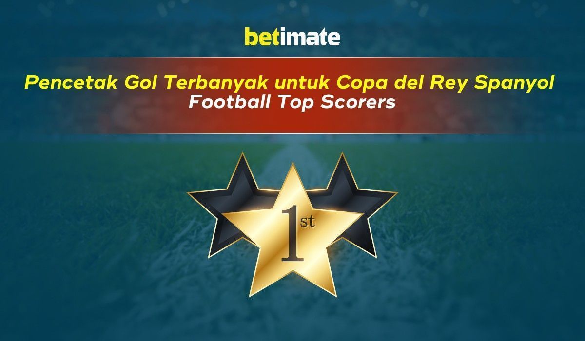 Pencetak Gol Terbanyak untuk Copa del Rey Spanyol Spanyol [skor ...