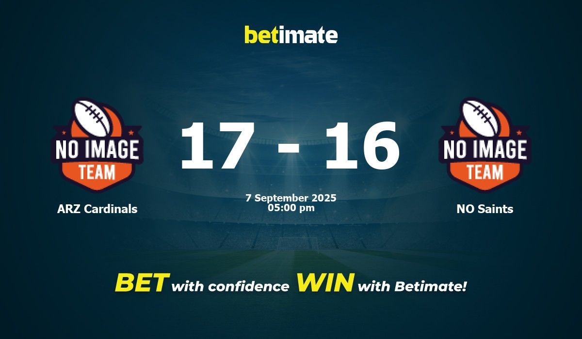 ARZ Cardinals vs NO Saints American Football Prediction, Odds & Betting ...