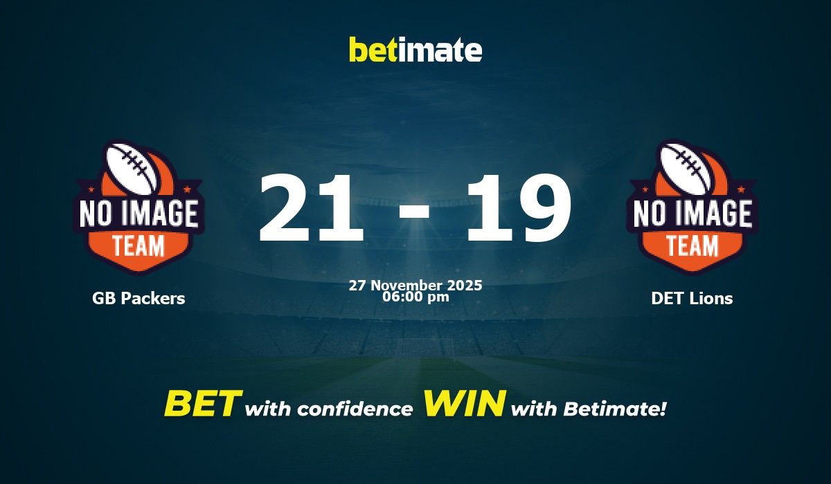 GB Packers vs DET Lions American Football Prediction, Odds & Betting ...