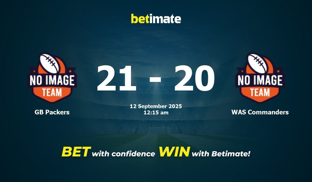 GB Packers vs WAS Commanders American Football Prediction, Odds ...