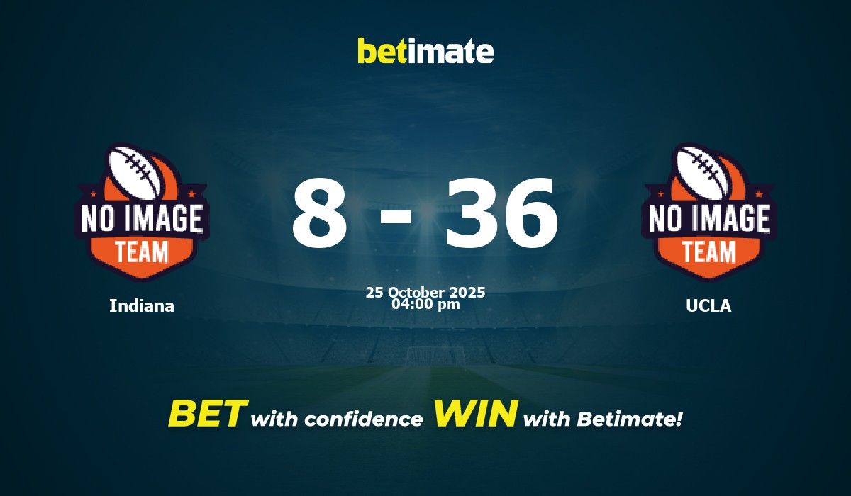 Indiana vs UCLA American Football Prediction, Odds & Betting Tips 10/25 ...