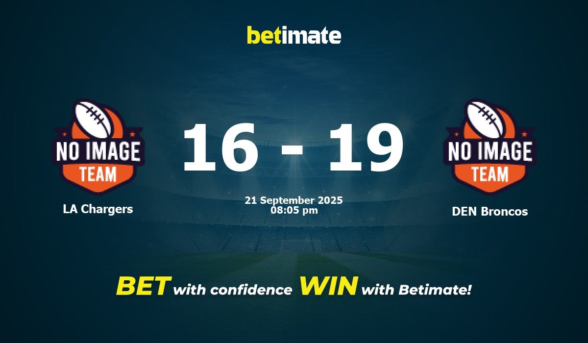 LA Chargers vs DEN Broncos American Football Prediction, Odds & Betting ...
