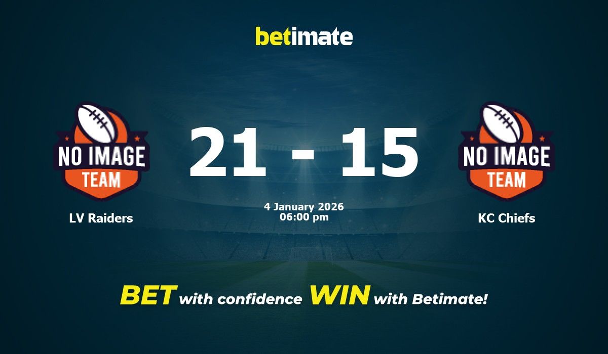 LV Raiders vs KC Chiefs American Football Prediction, Odds & Betting ...