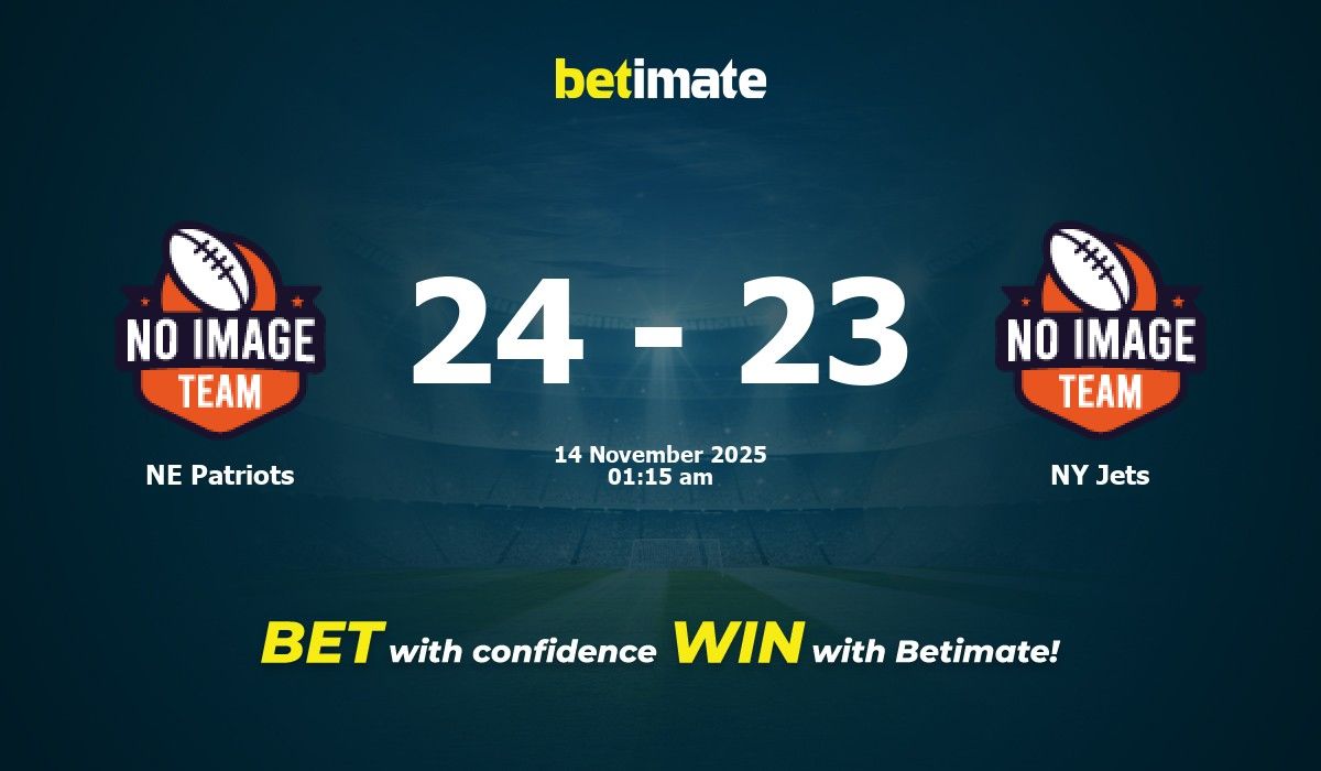 NE Patriots vs NY Jets American Football Prediction, Odds & Betting ...
