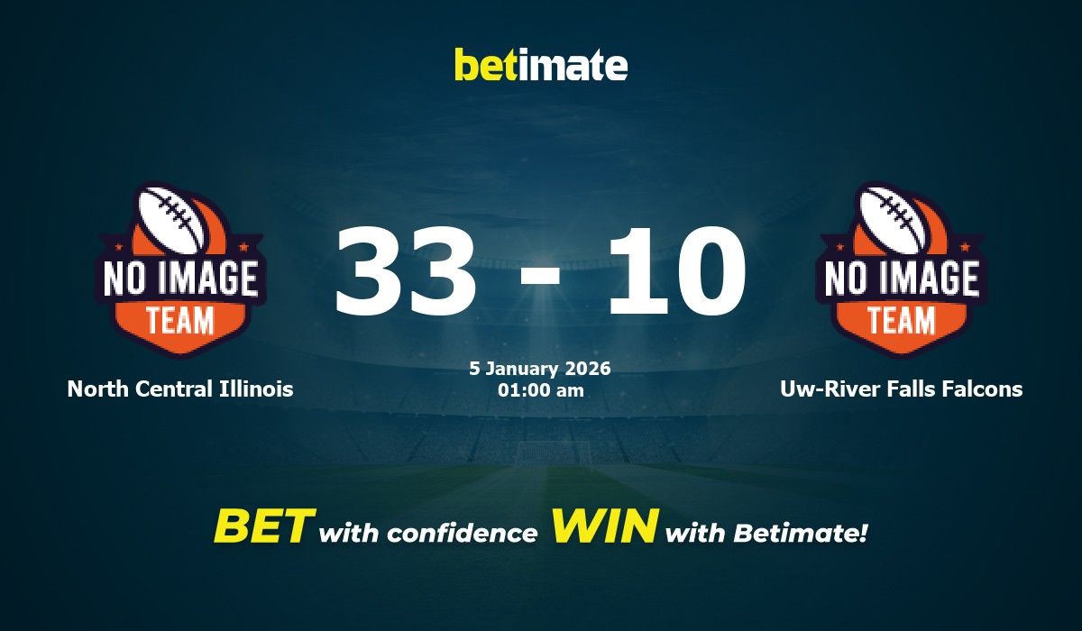 North Central Illinois vs Uw-River Falls Falcons American Football ...