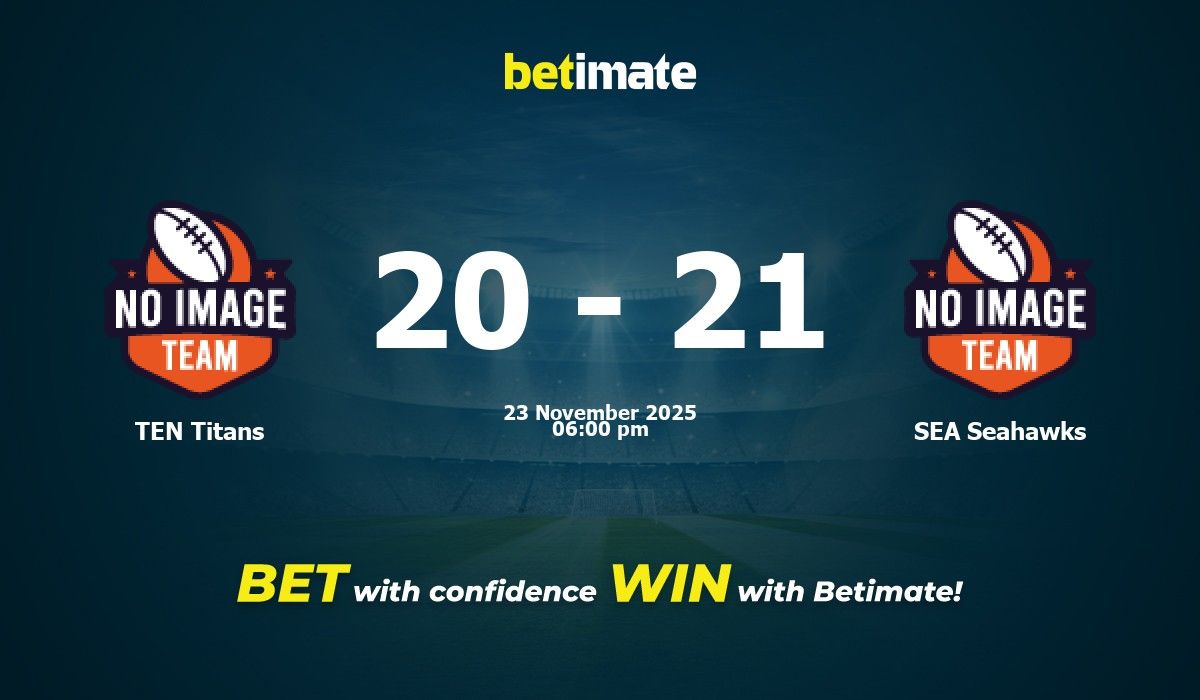 TEN Titans vs SEA Seahawks American Football Prediction, Odds & Betting ...