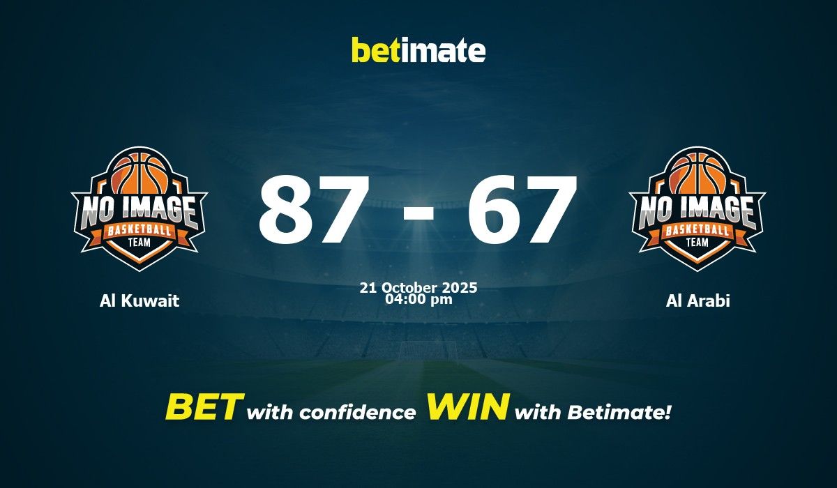Al Kuwait vs Al Arabi Basketball Prediction, Odds & Betting Tips 10/21/2025