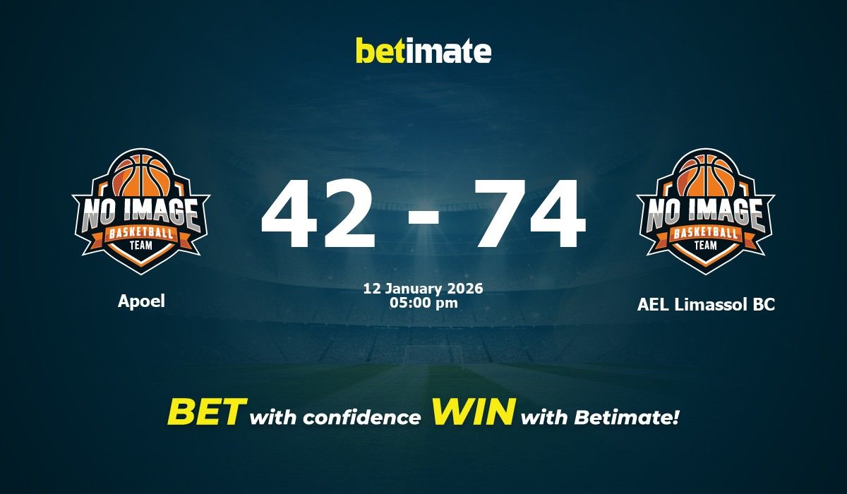 Apoel vs AEL Limassol BC Basketball Prediction, Odds & Betting Tips 01 ...