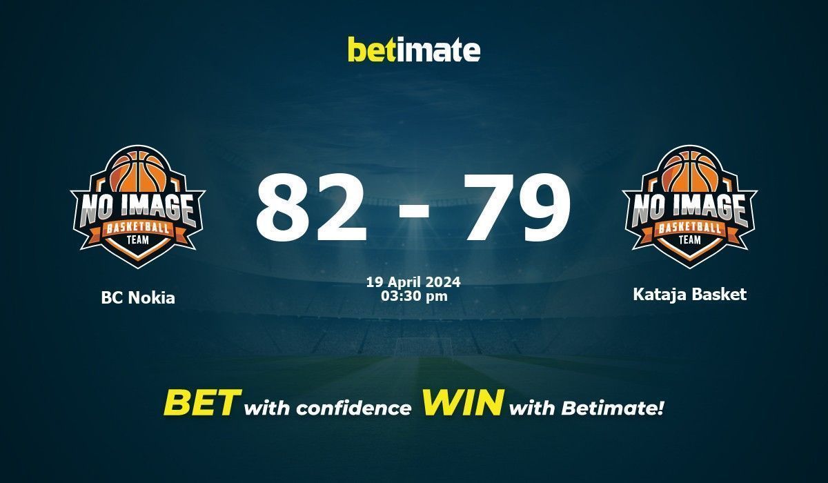 BC Nokia vs Kataja Basket Basketball Prediction, Odds & Betting Tips 04 ...