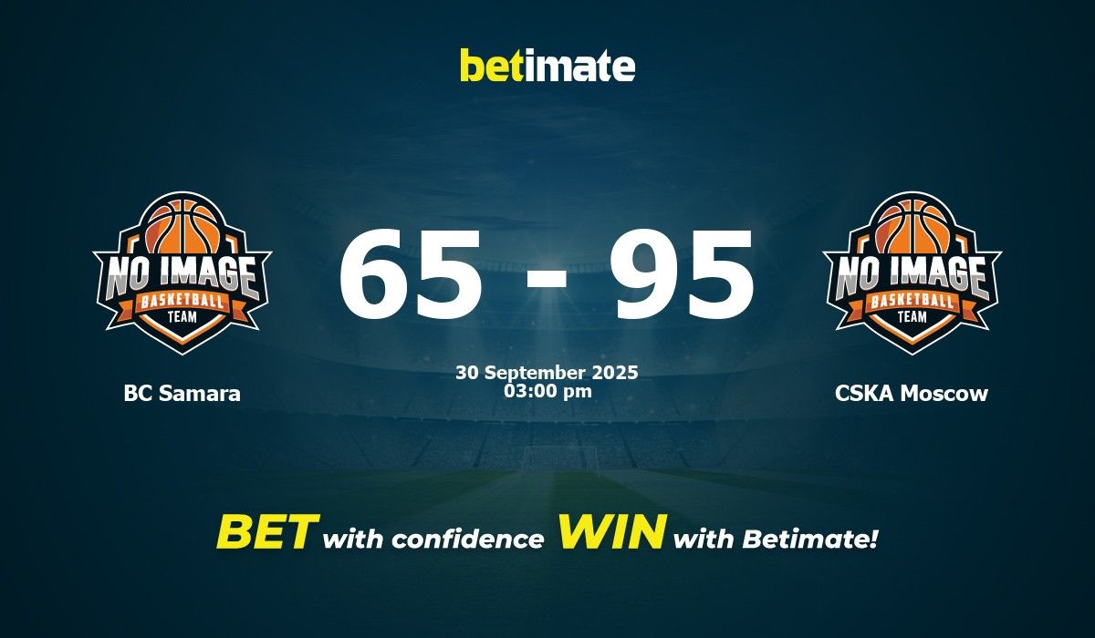 BC Samara vs CSKA Moscow Basketball Prediction, Odds & Betting Tips 09/30/2025