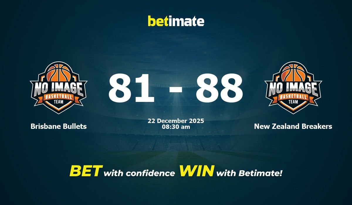 Brisbane Bullets vs New Zealand Breakers Basketball Prediction, Odds ...