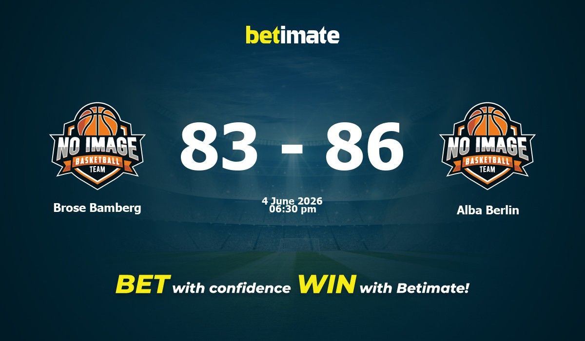 Brose Bamberg vs Alba Berlin Basketball Prediction, Odds & Betting Tips ...