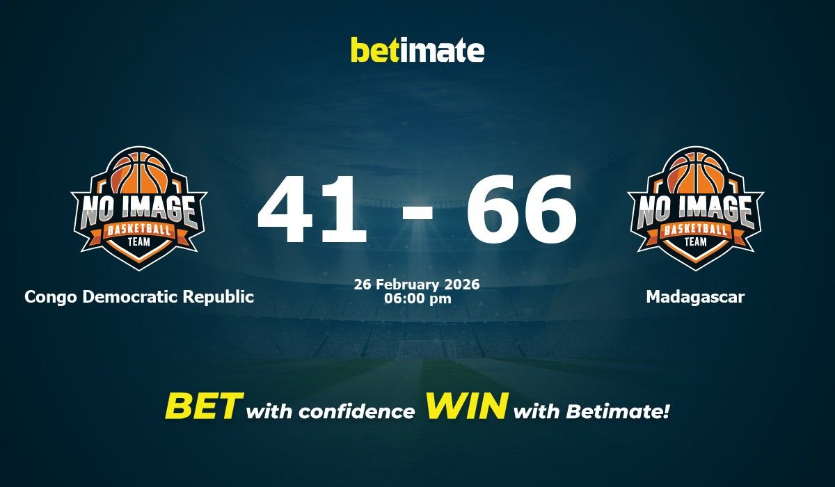 Congo Democratic Republic vs Madagascar Basketball Prediction, Odds ...
