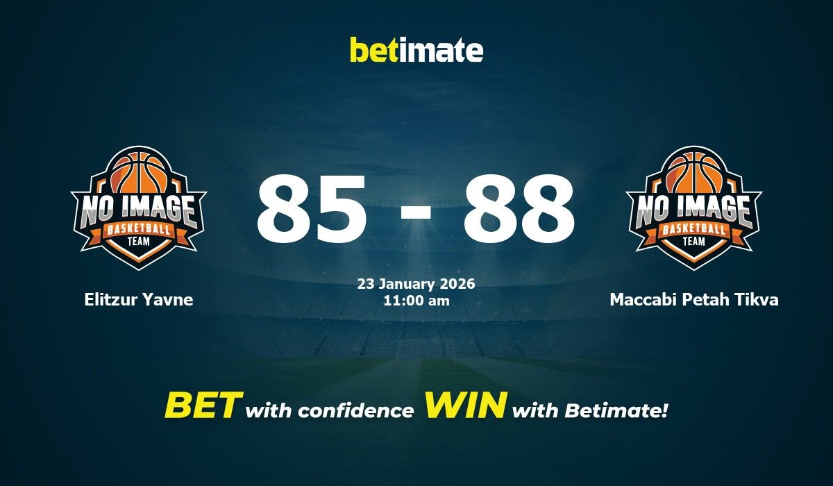 Elitzur Yavne vs Maccabi Petah Tikva Basketball Prediction, Odds ...